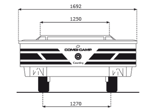 Country Combi-Camp Vouwwagen Specificaties